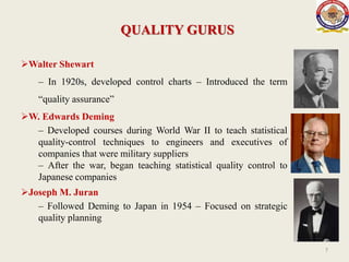 Lecture 2 (quality methodology and quality control) | PPTX