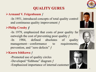Lecture 2 (quality methodology and quality control) | PPTX