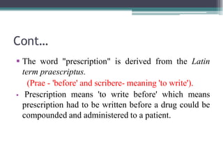 lecture prescription handling matching-2.pptx