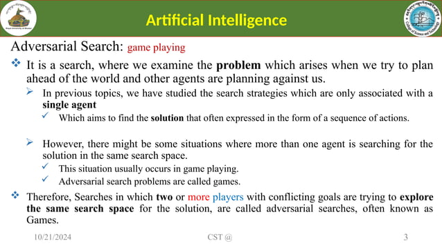 Heuristic Search Algorithm In Ai And Machine Learning Pptx Board