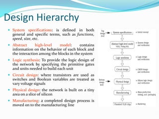 lecture notes on introduction to vlsi class | PDF