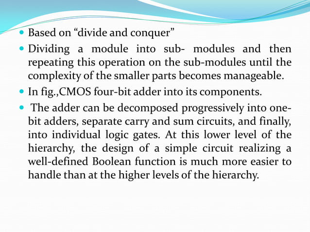 Lecture Note On Vlsi Introduction Classs Pdf