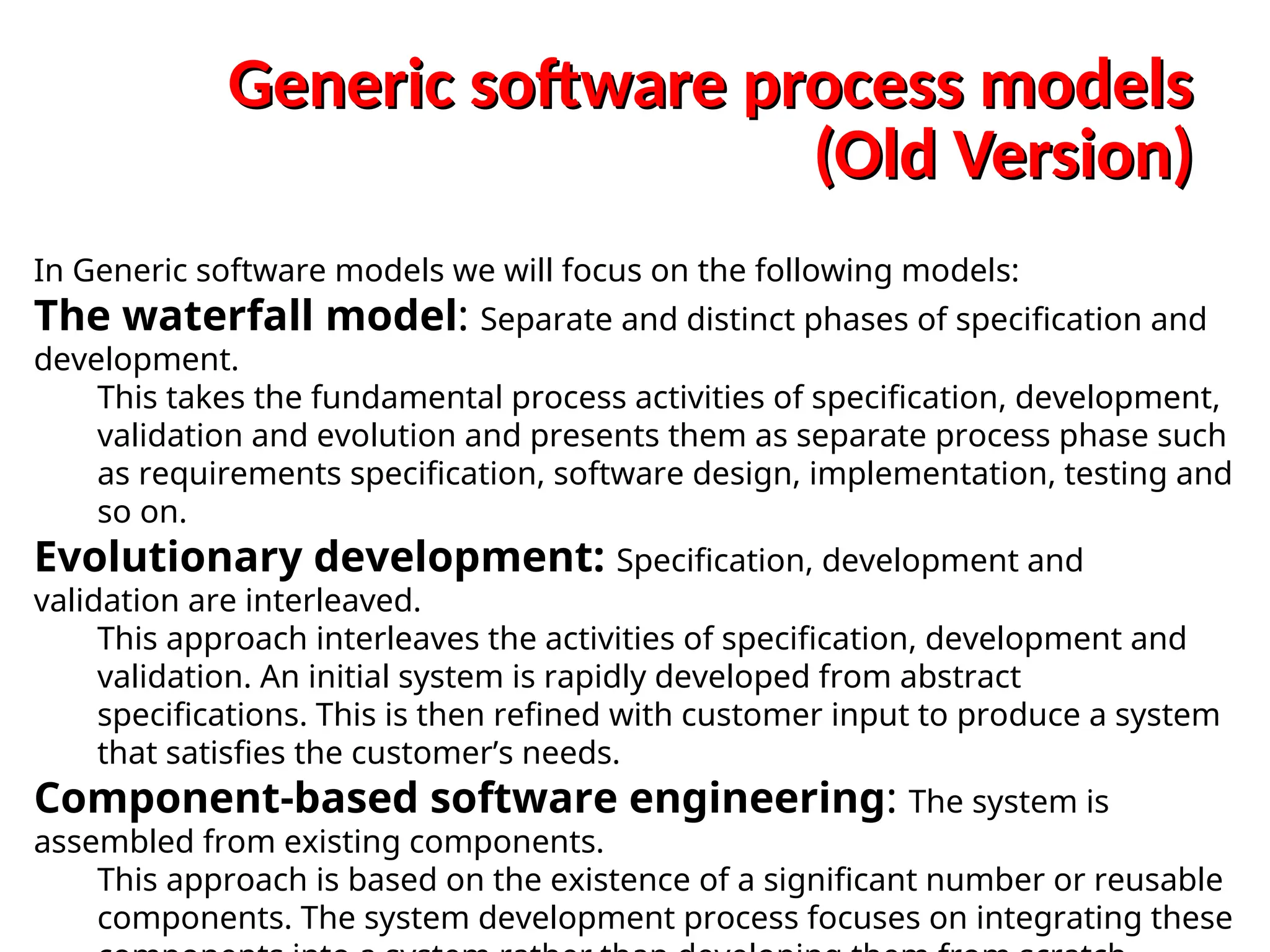 Software process models and its benefits.ppt
