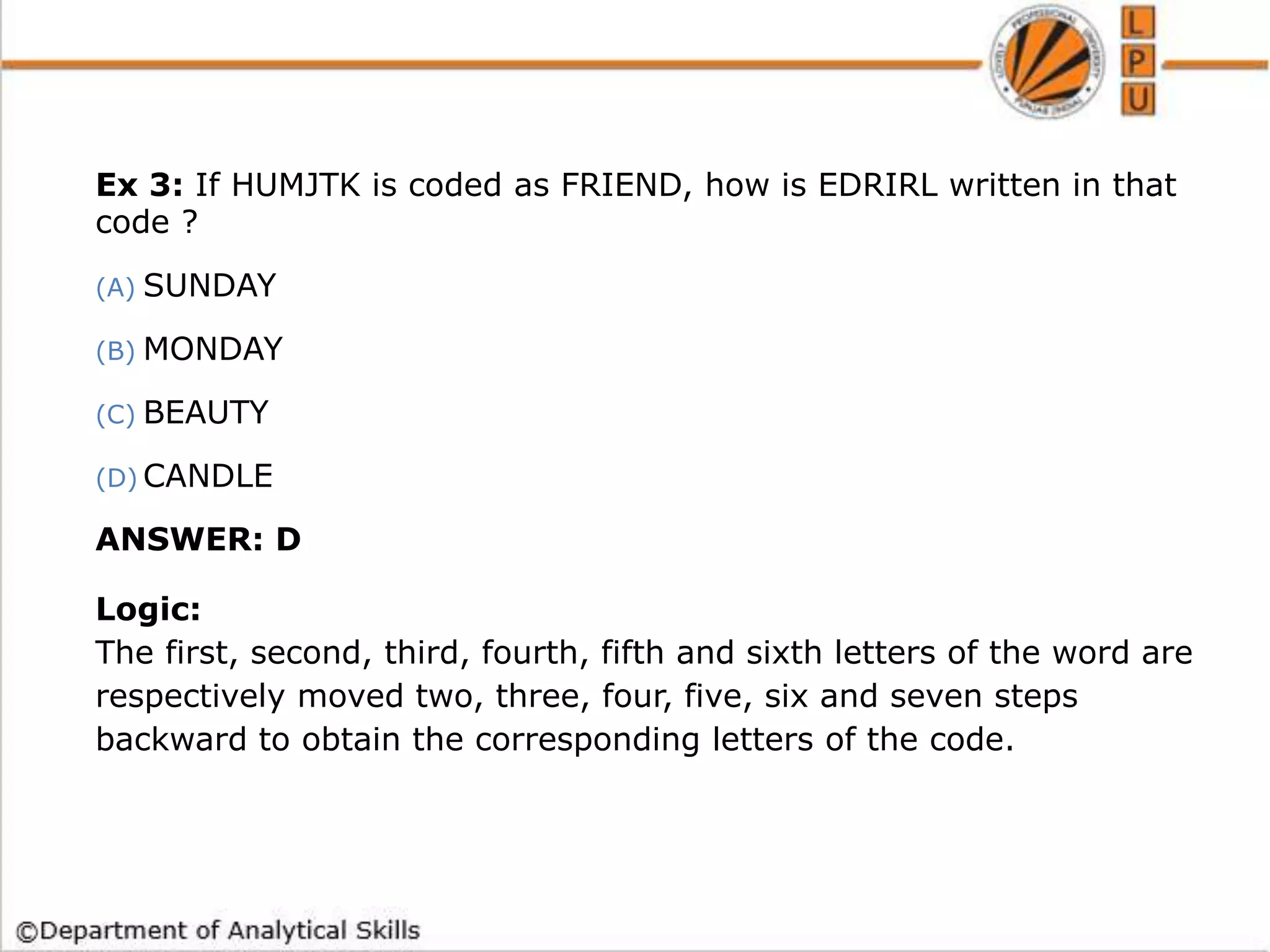 Lecture 2 Coding Decoding 2ppt 8932