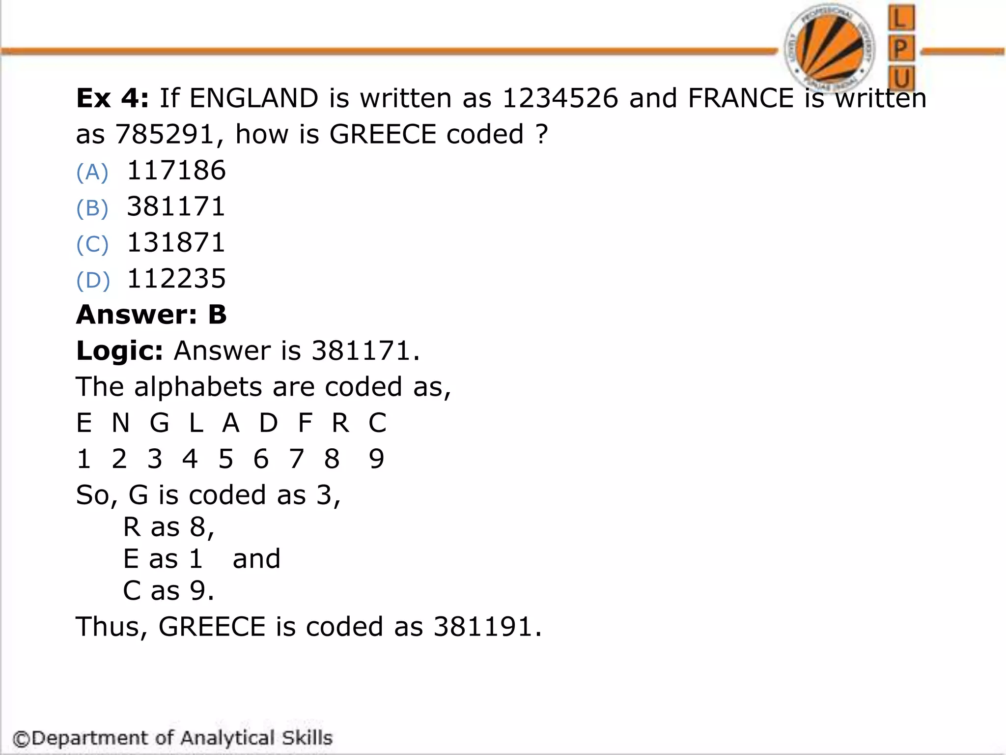 Lecture 2 Coding Decoding 2ppt 
