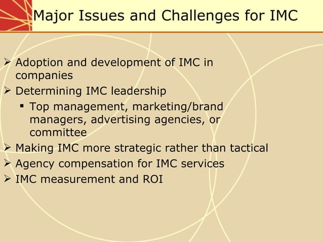 Lecture 2-organizingfor imc | PPT | Marketing and Advertising | Business