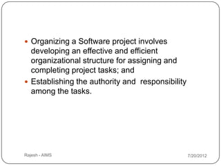 Lecture 2-project organization | PPTX