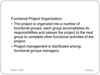 Lecture 2-project organization | PPTX