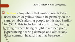 Lecture-2-Safety-Colors it contains warnings | PPTX