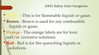 Lecture-2-Safety-Colors it contains warnings | PPTX