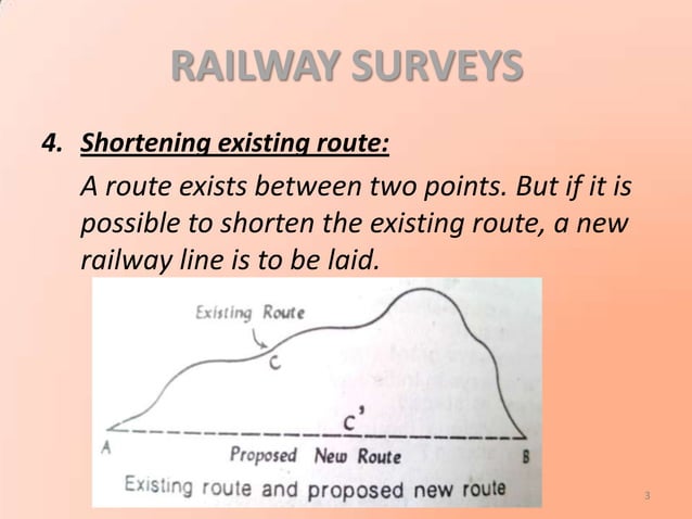 Surveys & alignment of Railway Engineering | PPTX