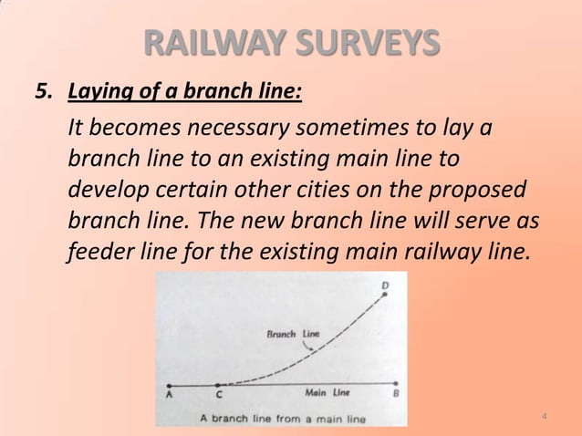Surveys & alignment of Railway Engineering | PPTX