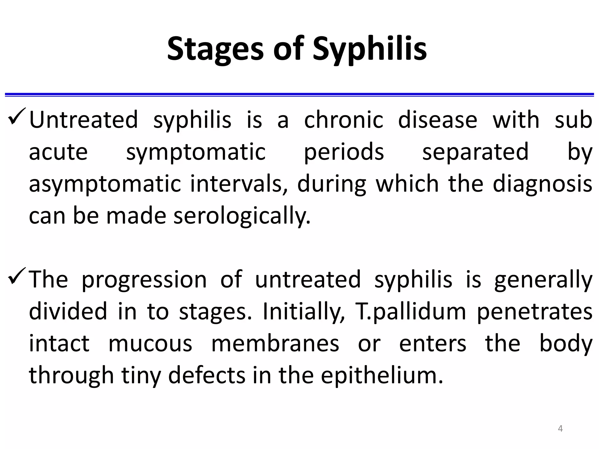 Lecture 2-syphilis serology | PPTX