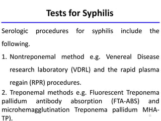 Lecture 2-syphilis serology | PPTX