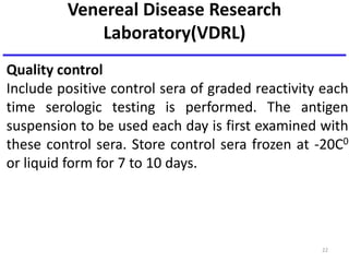 Lecture 2-syphilis serology | PPTX
