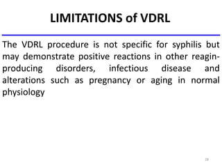 Lecture 2-syphilis serology | PPTX