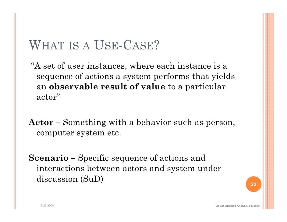 Writing Effective Use Cases