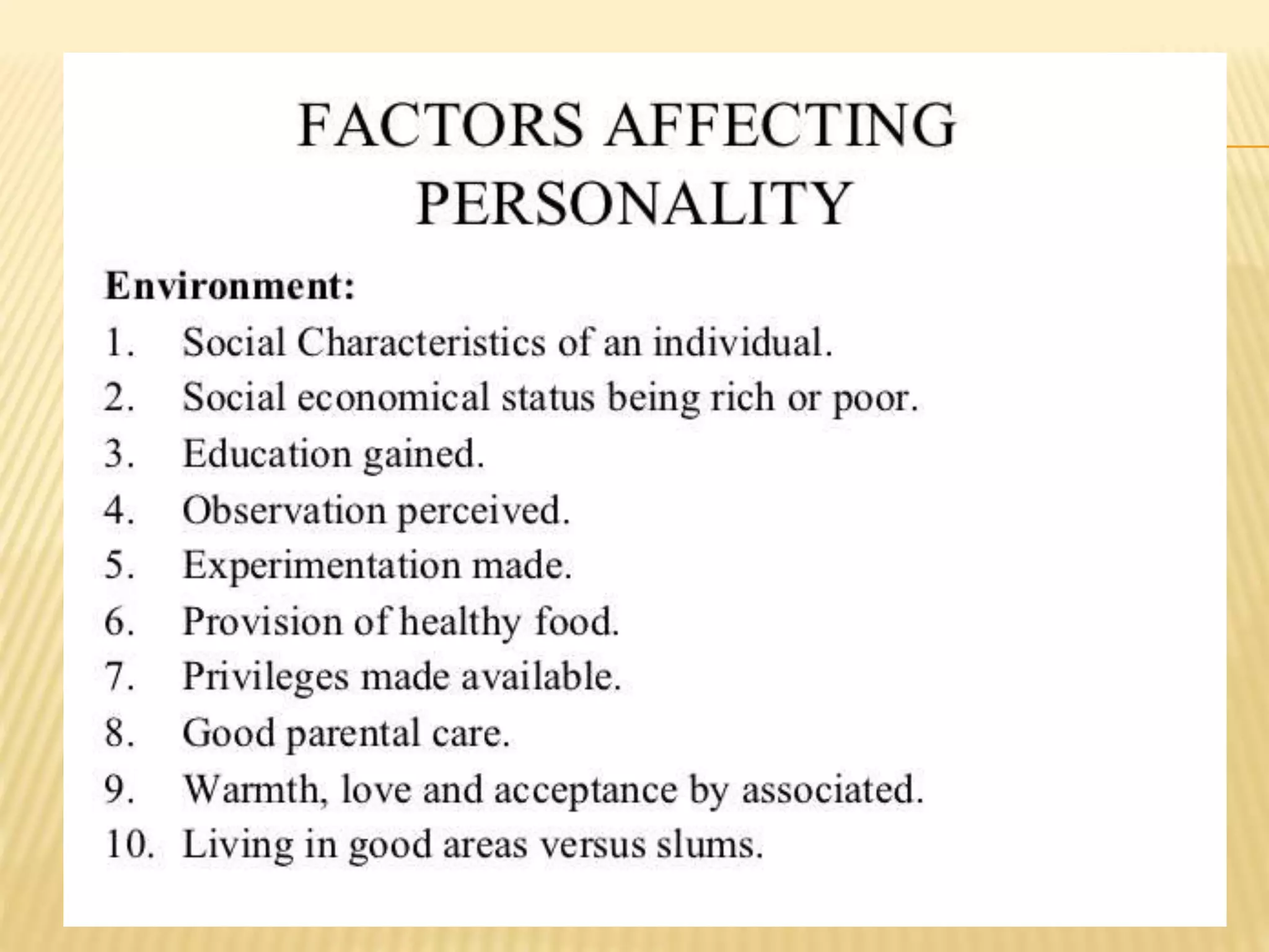 personality- Meaning, definition, types, importance | PPTX