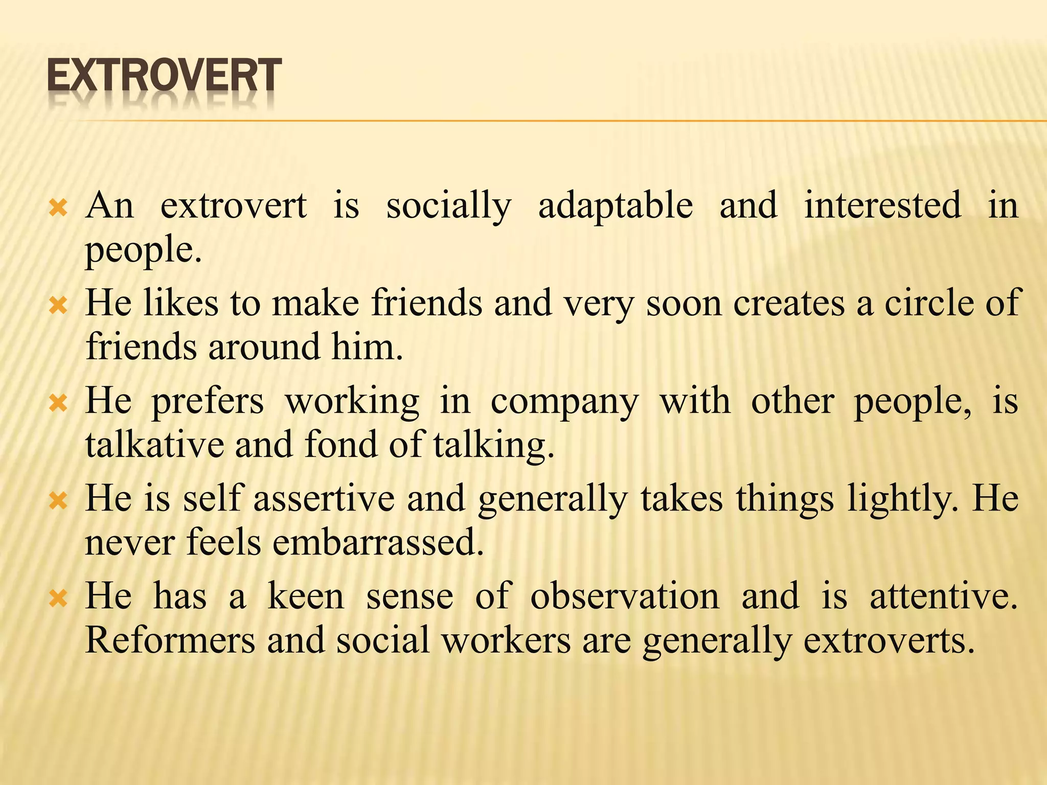 personality- Meaning, definition, types, importance | PPTX