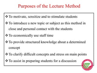 Lecture | PPTX