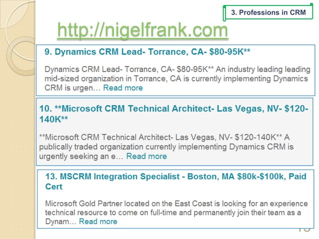 Lecture 1 crm - 2011 en slide share | PPT