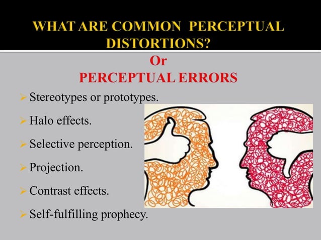perception- Meaning, Definition, Stages, Factors | PPTX