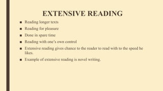 Reading Techniques | PPTX | Technology & Computing