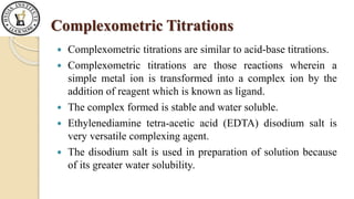 Lecture - 21 Complexometric Titrations.pptx