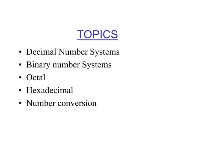 Lecture-2(2): Number System & Conversion | PDF | Computing | Technology & Computing