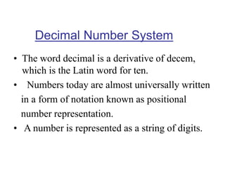 Lecture-2(2): Number System & Conversion | PPT