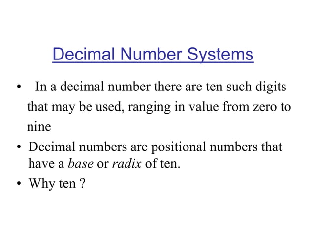 Lecture-2(2): Number System & Conversion | PDF | Computing | Technology & Computing