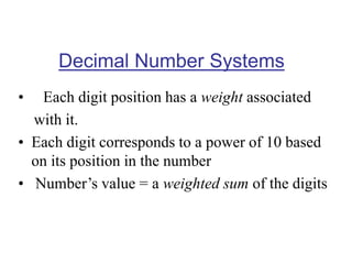 Lecture-2(2): Number System & Conversion | PDF