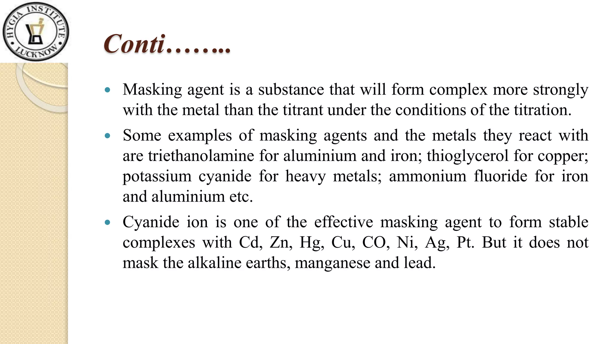 Lecture - 22 Complexometric Titrations.pptx