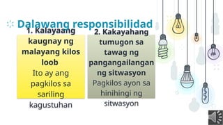 Mga Uri ng Kalayaan.,Two dimensions of Freedom | PPTX