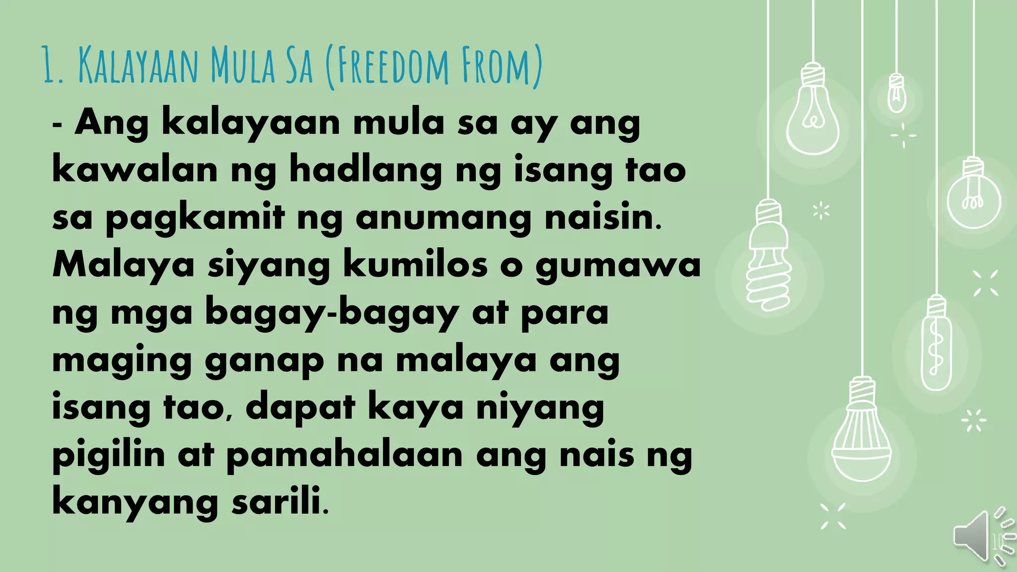 Tunay na Kahulugan ng Kalayaan.pptx