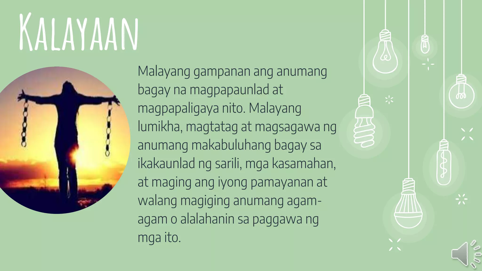 Tunay na Kahulugan ng Kalayaan.pptx