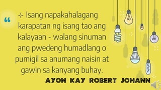 Tunay na Kahulugan ng Kalayaan.pptx