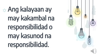 Tunay na Kahulugan ng Kalayaan.pptx