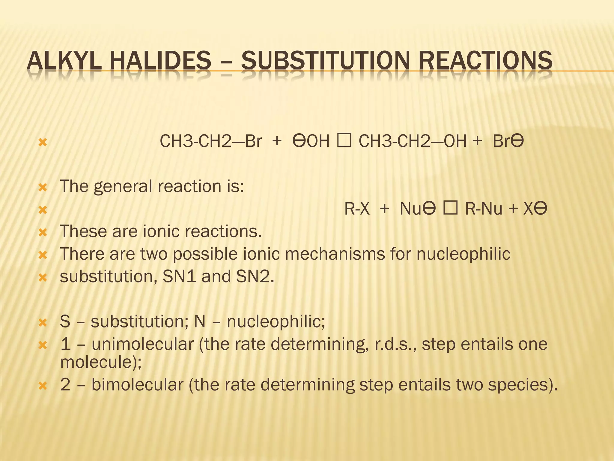 Alkyl halides | PDF | Chemistry | Science