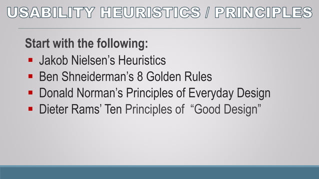 Lecture - (WordPress) Usability Issues | PPT