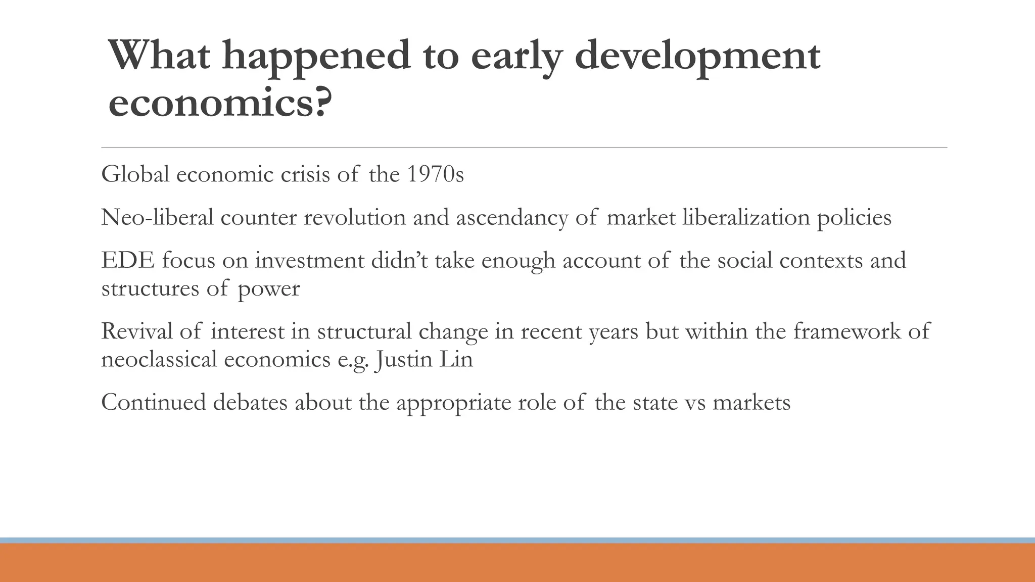 Modernization Theory dependency Theory Early Development | PPTX