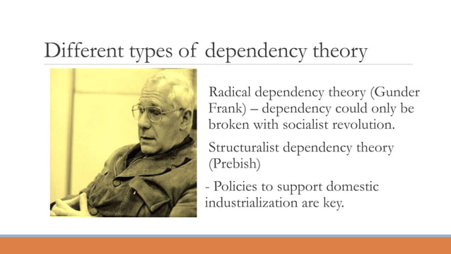 Modernization Theory dependency Theory Early Development | PPT