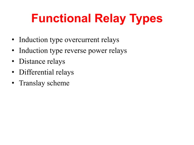 Protection system Lecture.21 Relays.pptx
