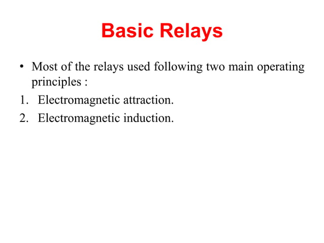 Protection system Lecture.21 Relays.pptx