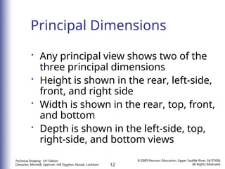Lecture on engineering drawing and its basics also about the projectins ...