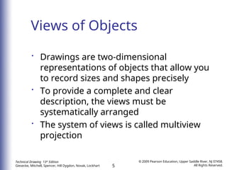 Lecture on engineering drawing and its basics also about the projectins ...