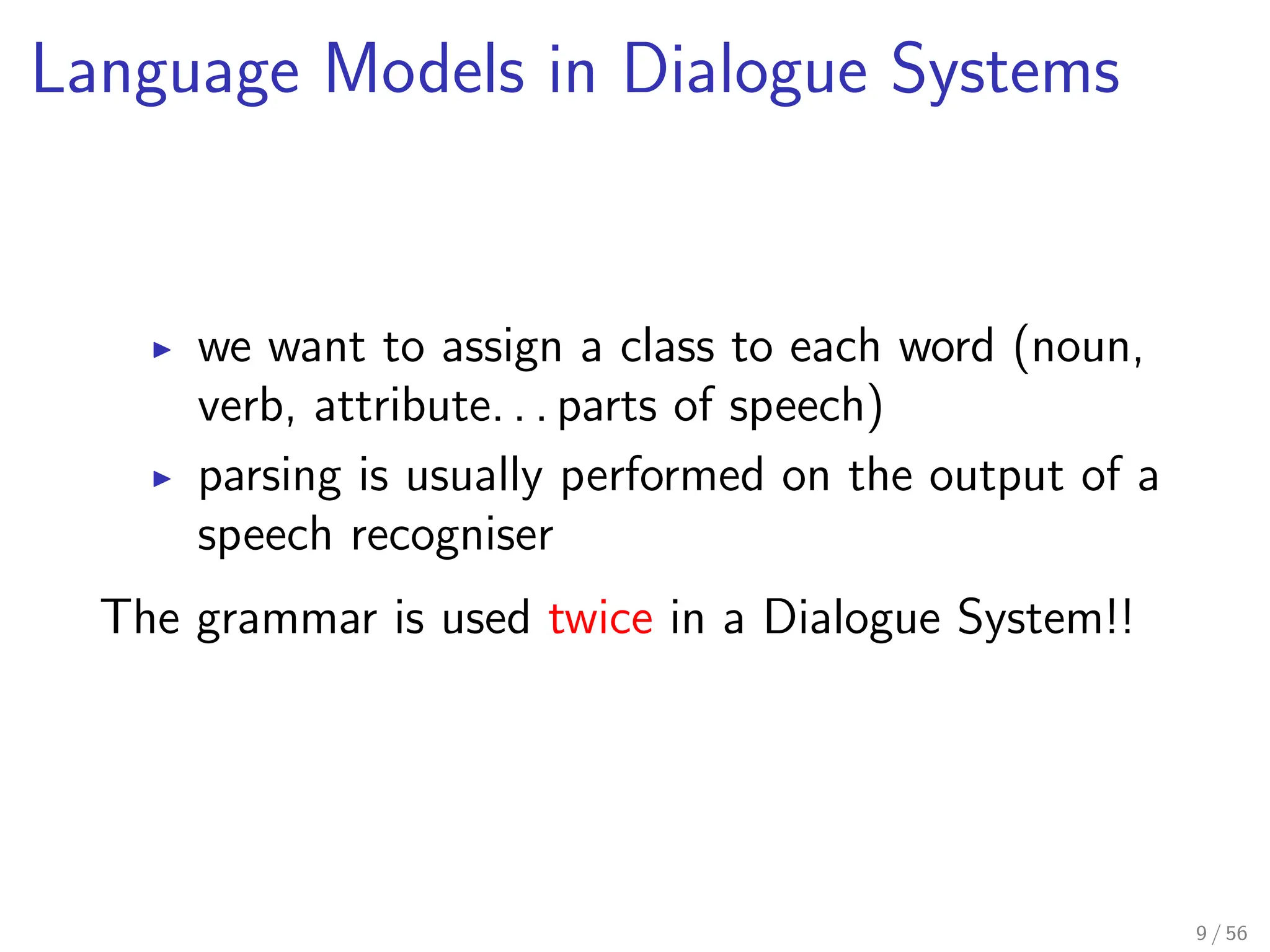 Speech and Speaker Recognition - Language Modelling | PDF