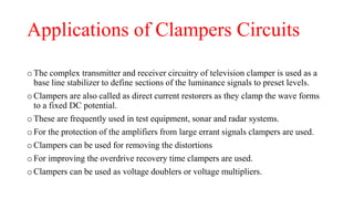 Clamper Circuits | PDF