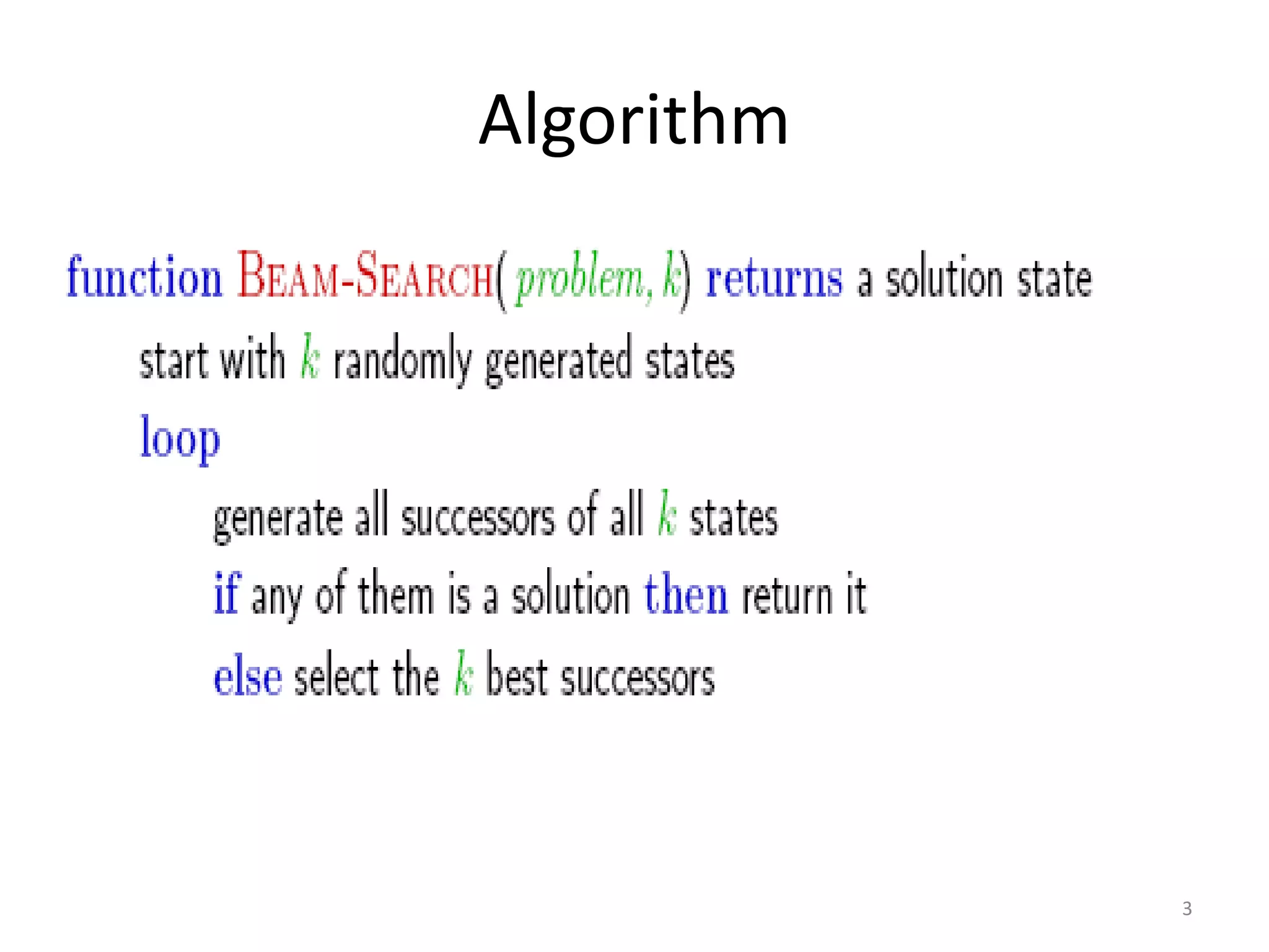 Lecture 26 local beam search | PPTX