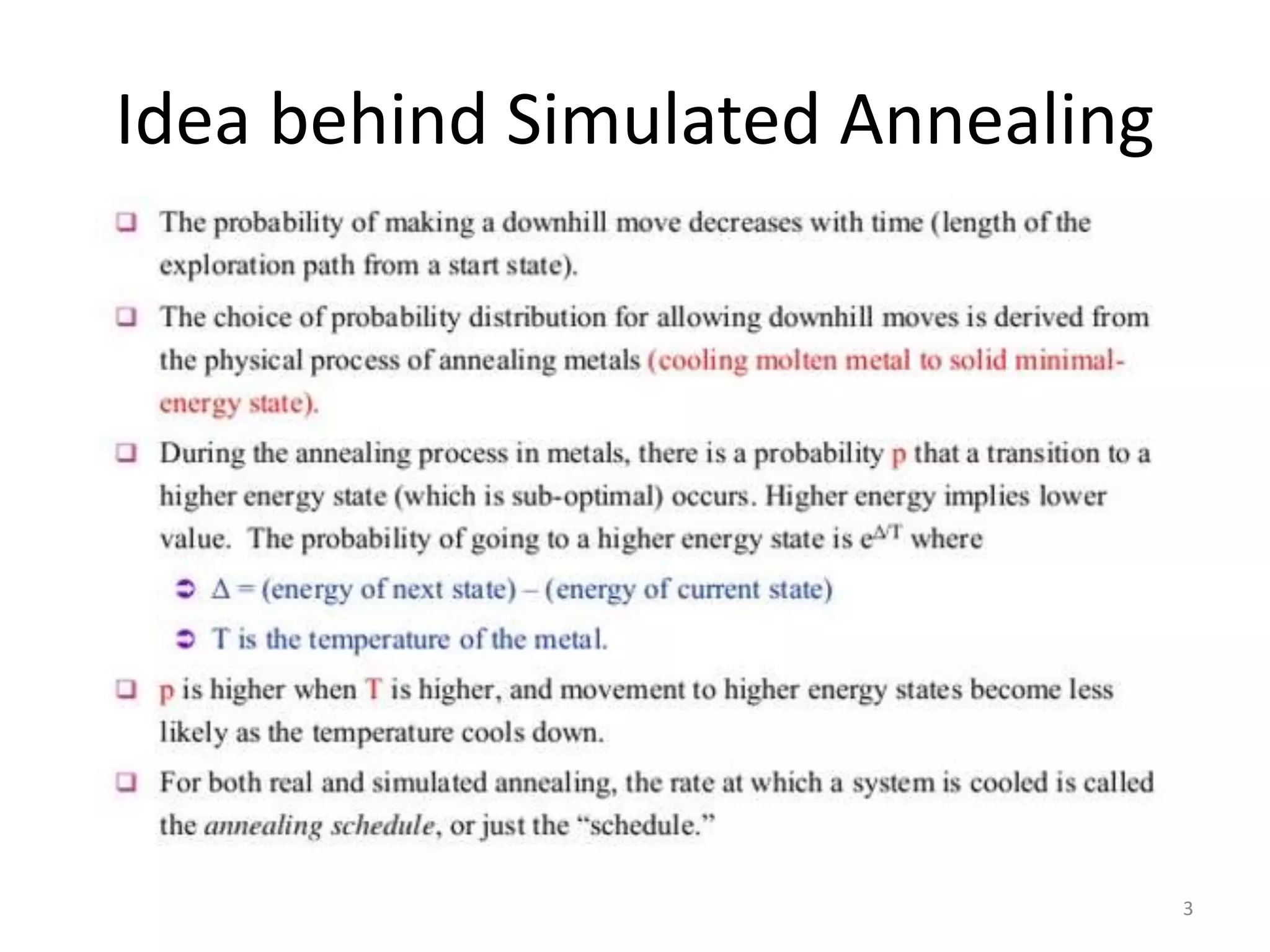 Lecture 27 simulated annealing | PPTX